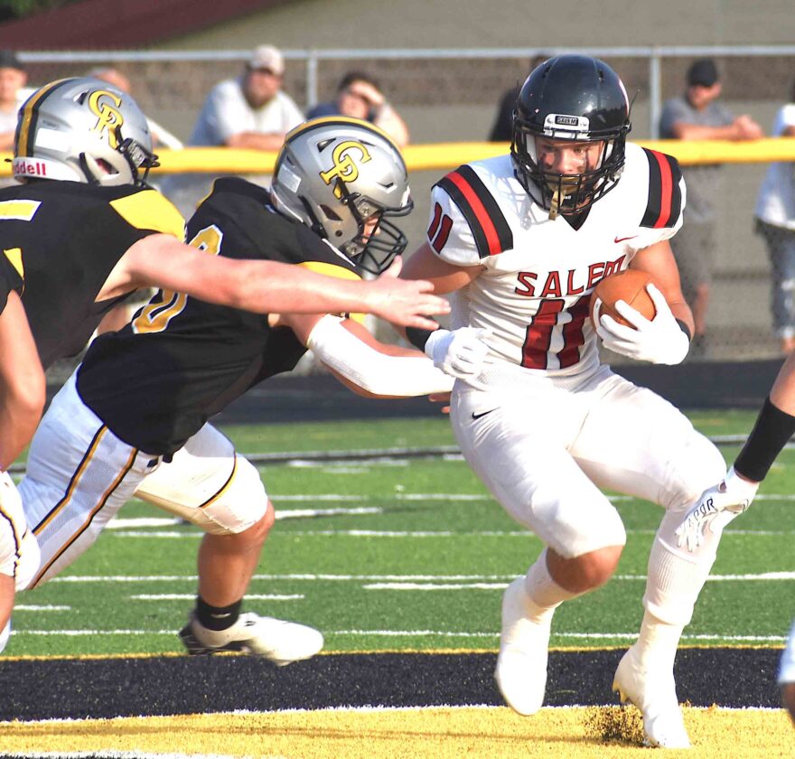 Salem’s high-octane offense pops in season opener | News, Sports, Jobs ...